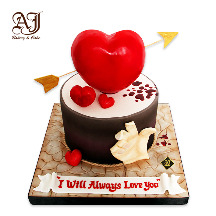 AJ BAKERY & CAKE ONLINE SHOP - AJ Products LOVE CAKE 65