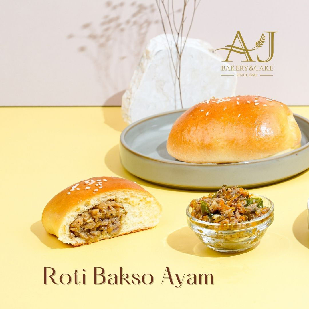 AJ BAKERY & CAKE ONLINE SHOP - AJ Products Roti Bakso Ayam