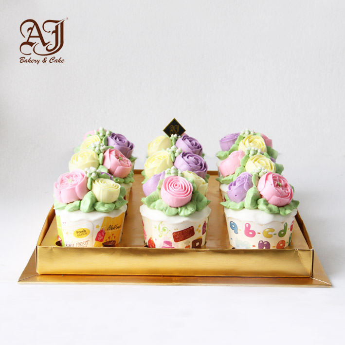 AJ BAKERY & CAKE ONLINE SHOP - AJ Products CUPCAKE SET 9