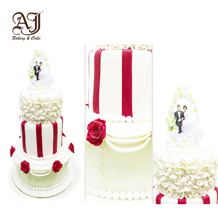 AJ BAKERY & CAKE ONLINE SHOP - AJ Products WEDDING CAKE 13