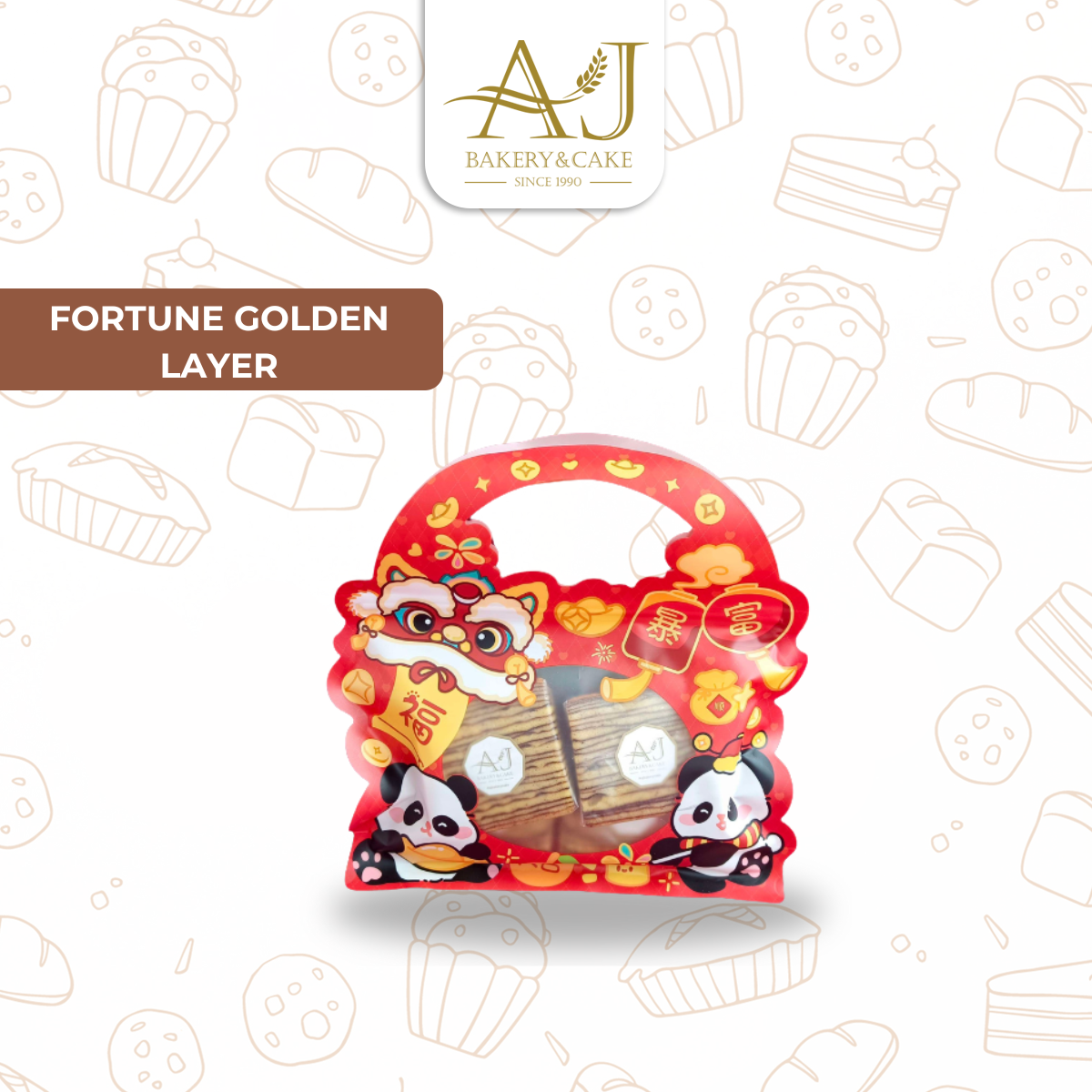 AJ BAKERY & CAKE ONLINE SHOP - AJ Products FORTUNE GOLDEN LAYER