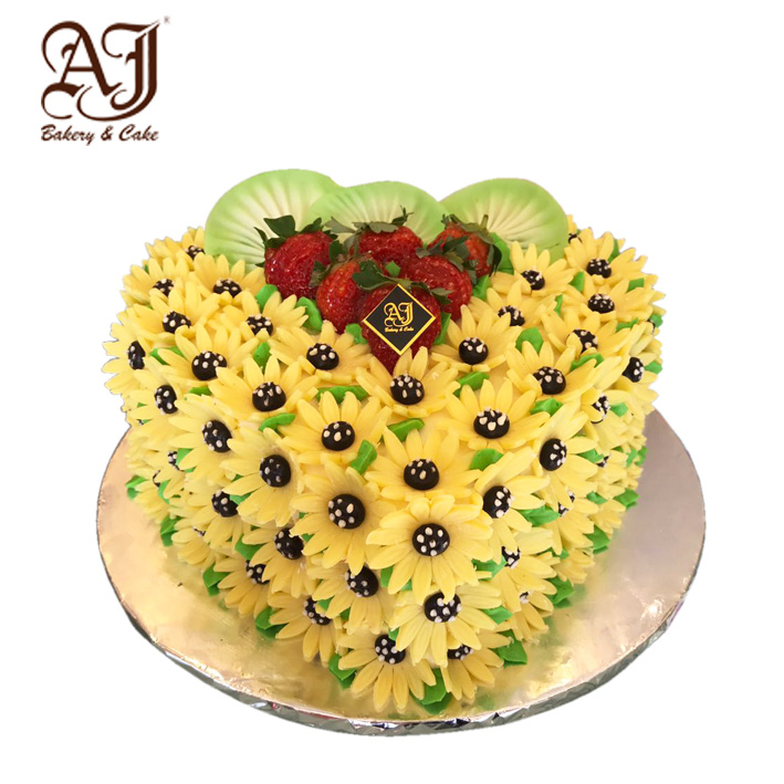 AJ BAKERY & CAKE ONLINE SHOP - AJ Products FLOWER CAKE AJC 145